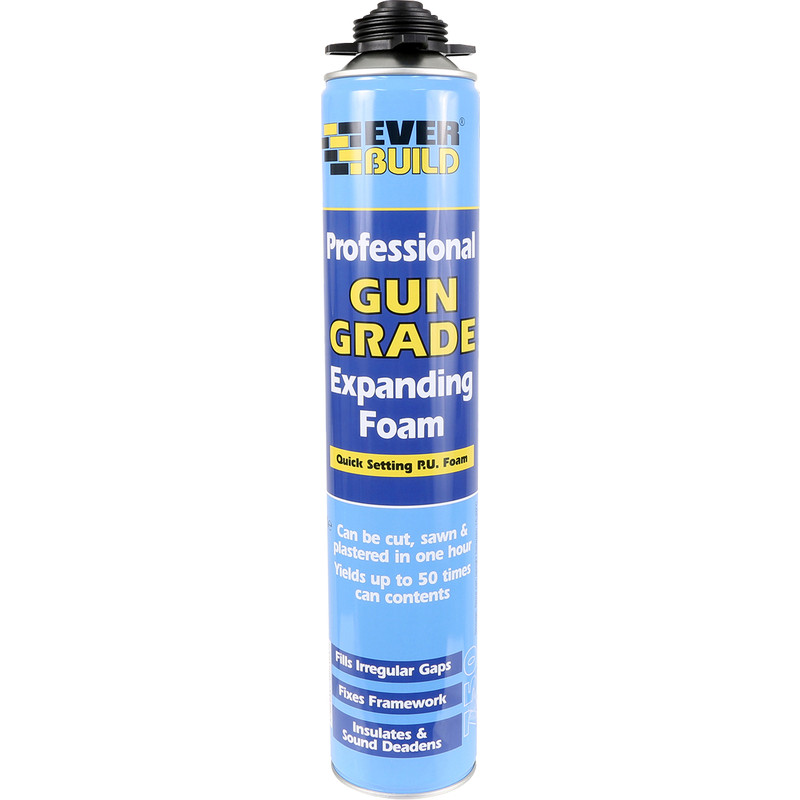 Everbuild Gun Grade Expanding Foam 750ml | Netherwood Tools